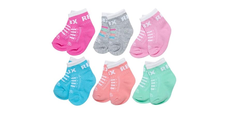 RBX 6-Pack Sock Set, Sneakers (0-12M)