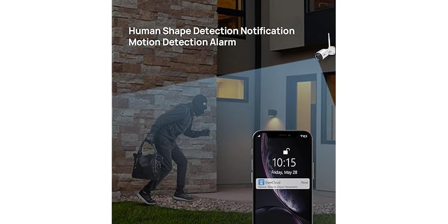 (Set of 12) Hiseeu Wireless Security Camera System