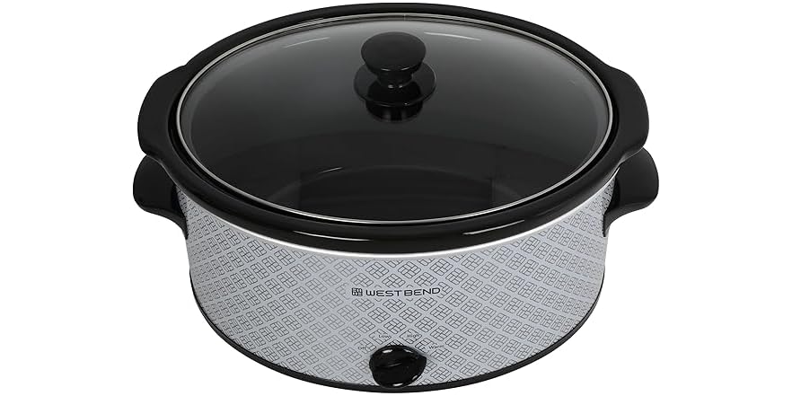West Bend 6-Quart Manual Slow Cooker