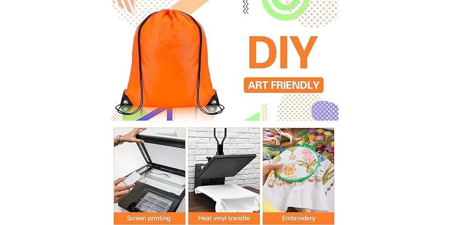 400 Pcs Drawstring Cinch Backpack