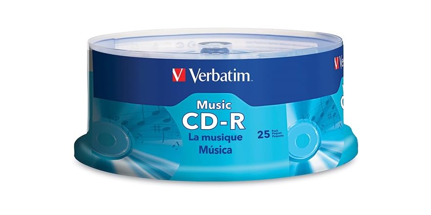 Verbatim Music CD-R 80 Minute 700MB - 25 Pack