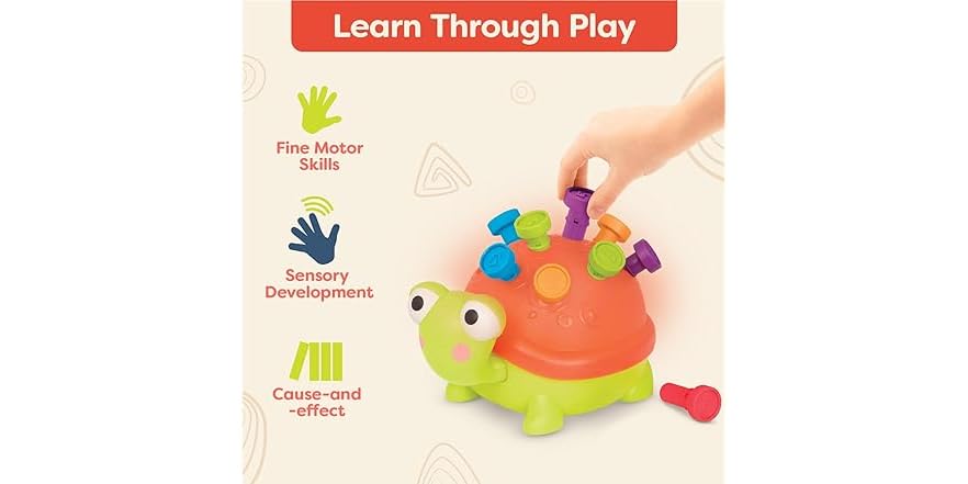 B. toys – Teaching Turtle Toy w/ Lights