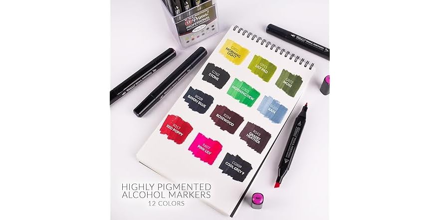 Prima Professional Alcohol Markers (Mossy Moor)