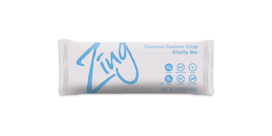Zing Protein Bar (Flavor of Choice) 24 Ct