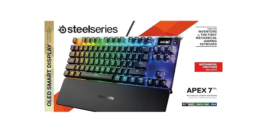 SteelSeries Apex 7 Mechanical Keyboard