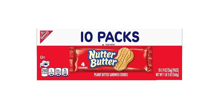 Nutter Butter Snack Packs 10pk