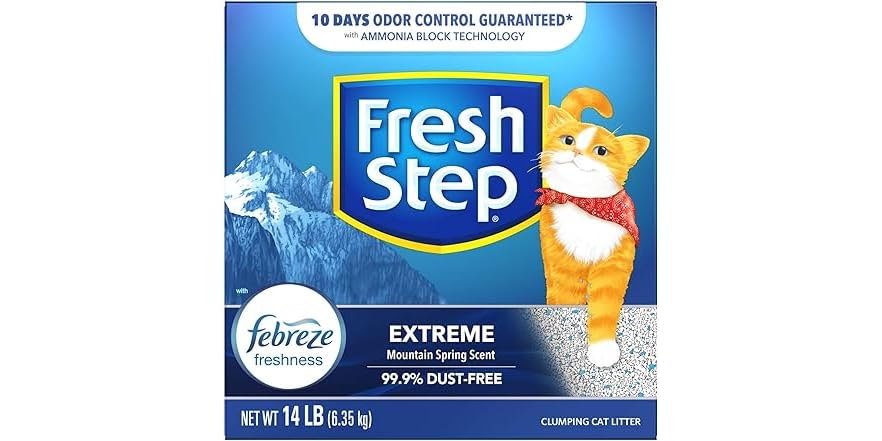 Fresh Step Clumping Cat Litter, Extreme