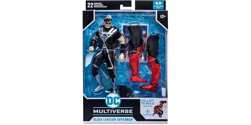 DC Build Figures WV8 Blackest Night Superman