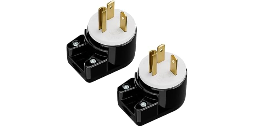 acbroad USA 3-Prong Male AC Plug