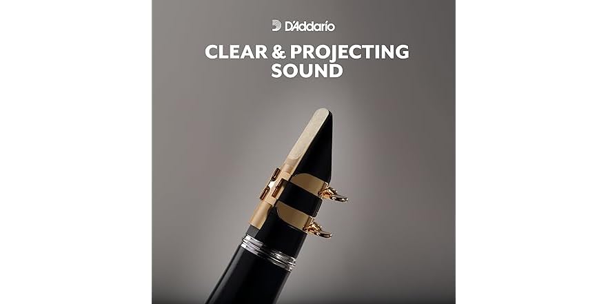 (3 PACK) D’Addario Woodwinds Rico Alto Clarinet Reeds