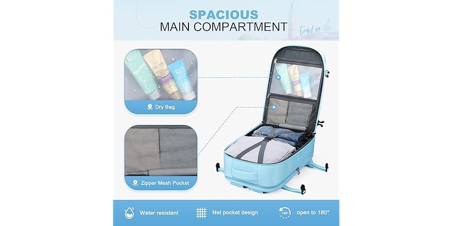 Maelstrom Travel Backpack for Women & Men