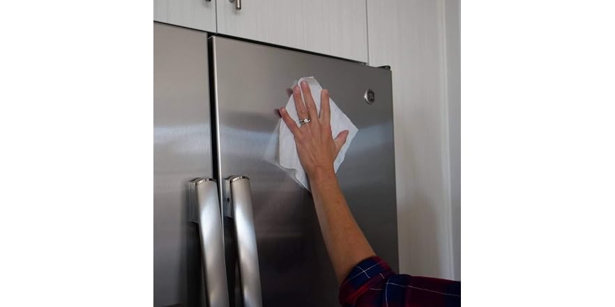 Stainless Steel Cleaning Wipe, 2 Pack