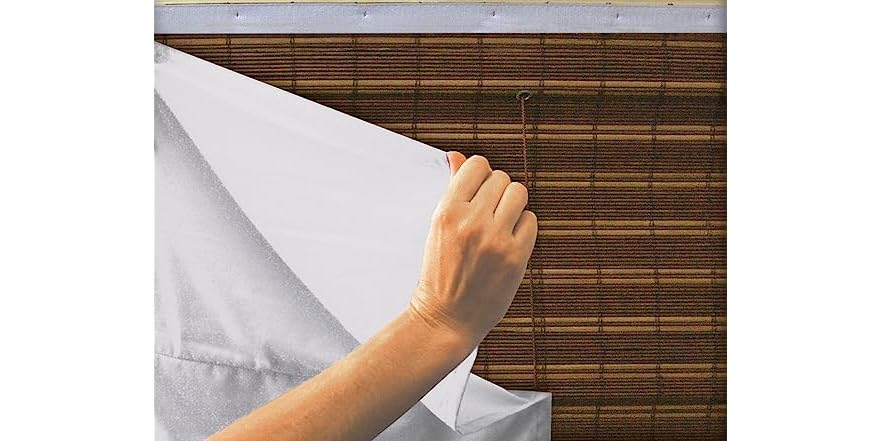 White Privacy Window Liner, 31-Inch Wide by 72-Inch