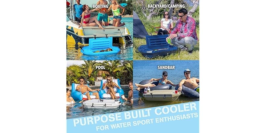 Cuddy Floating Cooler Dry Storage 40QT