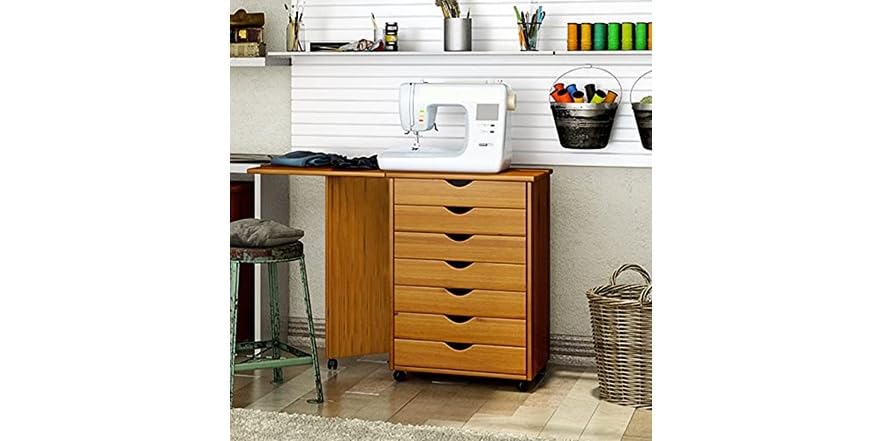 Adeptus Desk Roll Cart, 7 Drawer