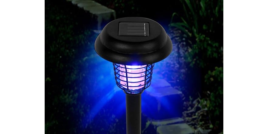 Solar Bug Zapper LED and UV Light