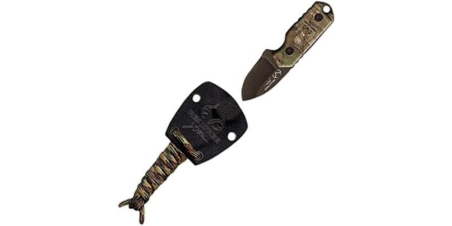 Realtree Knife, Neck Knife, Paracord Combo; 2 PK