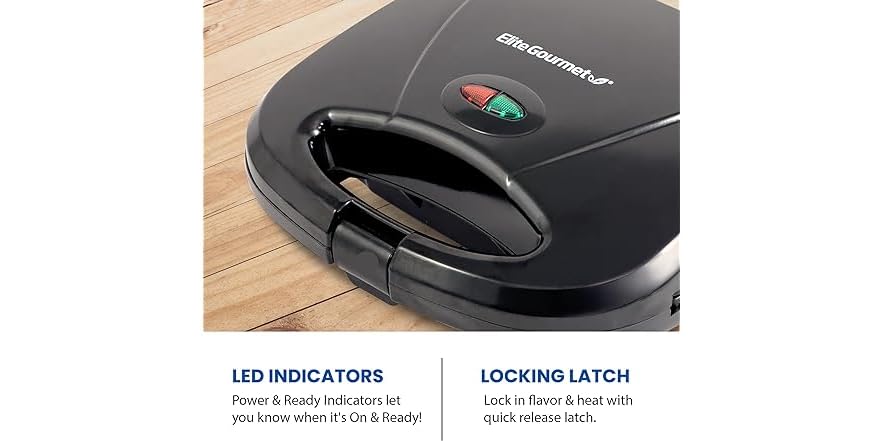 Elite Gourmet Maxi-Matic Sandwich Maker