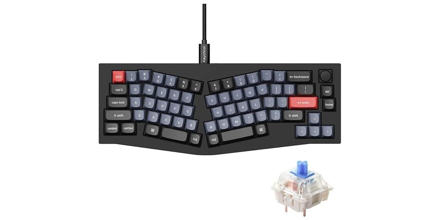 Keychron Q8 Alice Layout Mechanical Keyboard (Open Box)