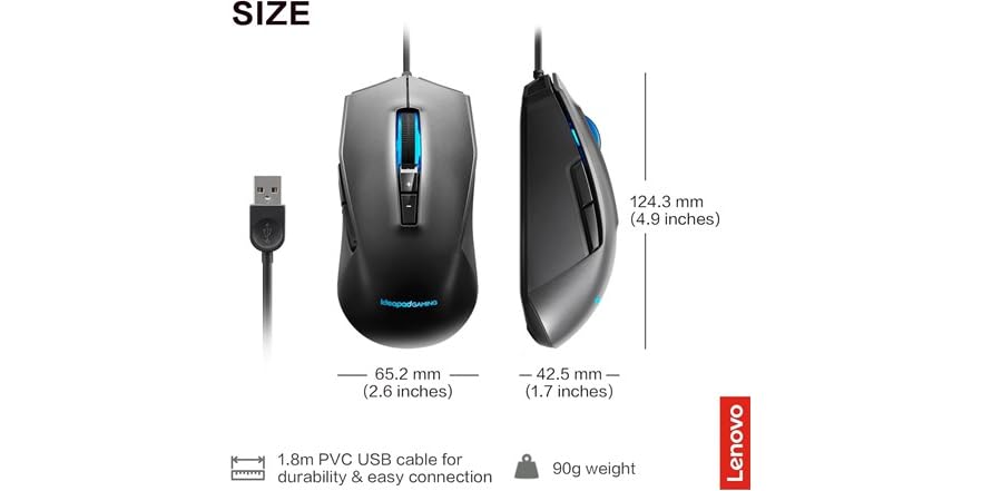 Lenovo IdeaPad M100 RGB Gaming Mouse 945693