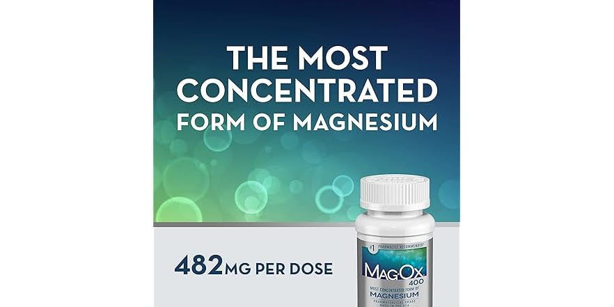 Mag-Ox Magnesium Supplement 120ct