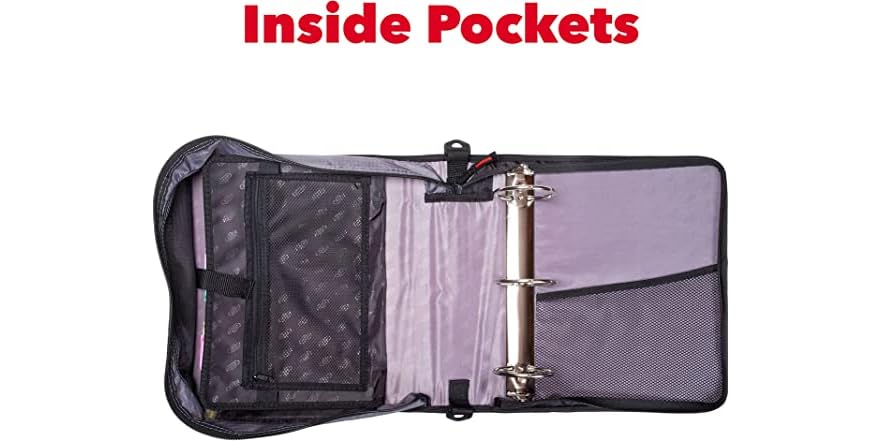 Case-it The Mighty Zip Tab Zipper Binder