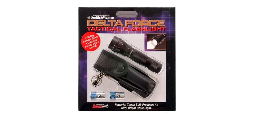 Smith & Wesson Delta Force Xenon Tactical Flashlight