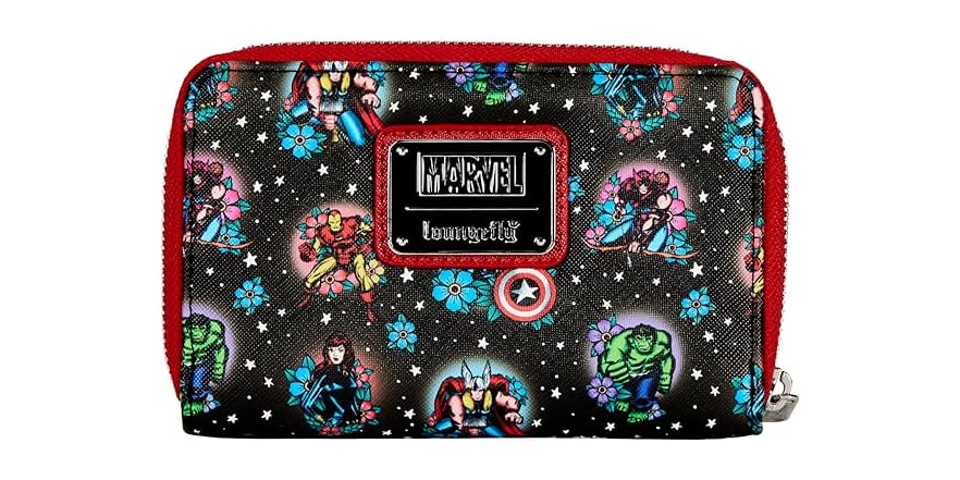 Loungefly Marvel Avengers Zip Wallet