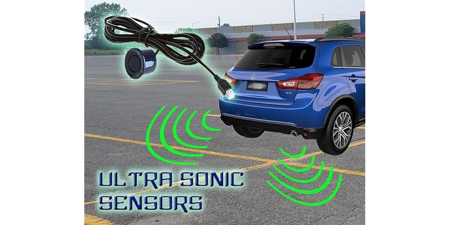Car/Truck - 4 Parking Sensors Backup Radar System