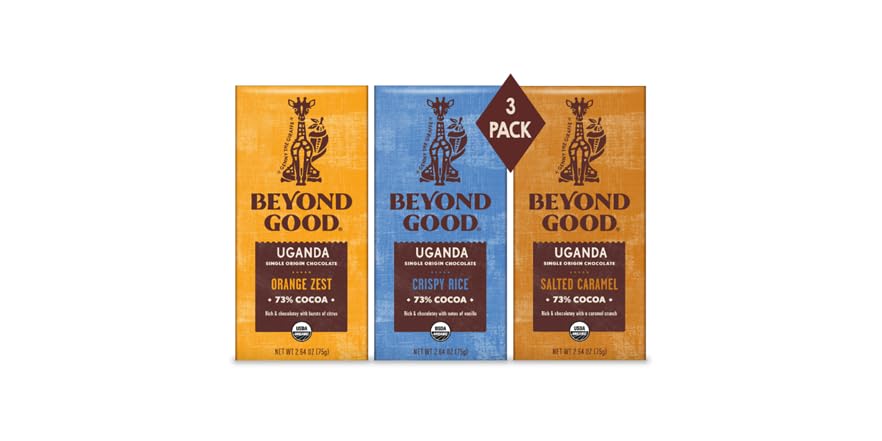 Beyond Good Chocolate Bars Favorites 12 Pack