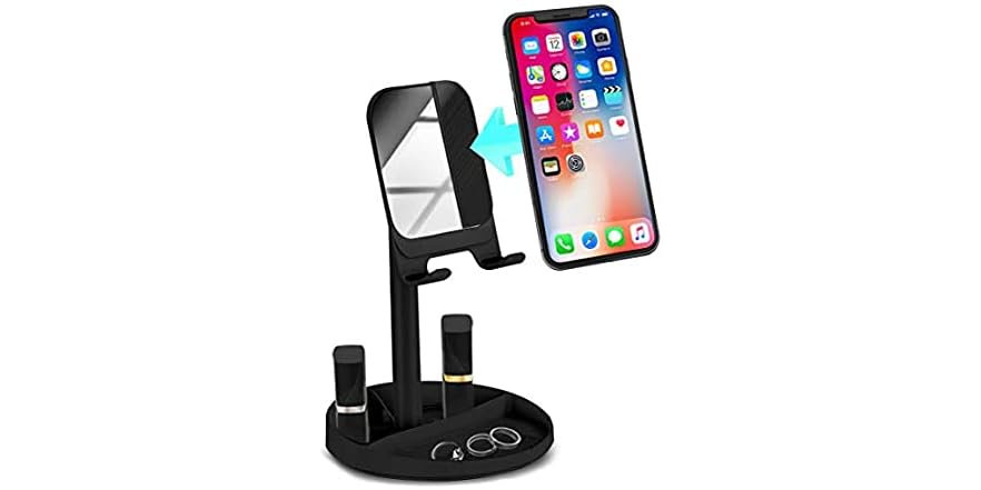 Aduro Solid Stand with Mirror for Phones & Tablets