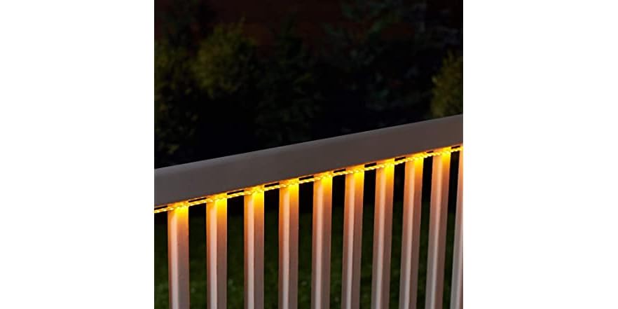 Indoor Outdoor Yellow Strip Light