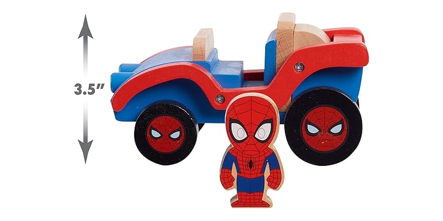 Spider-Man and Spider Mobile, Figure and Vehicle