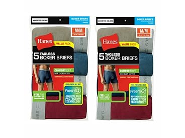Hanes Assorted Variety Underwear Packs