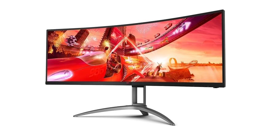 AOC AG493UCX2-B 49" Curved Ultrawide Monitor