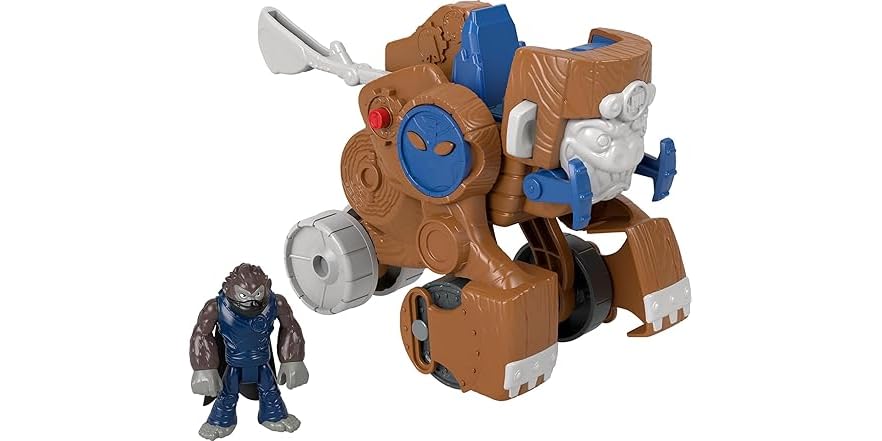 Toy Monkey Catapult Poseable Figure Set