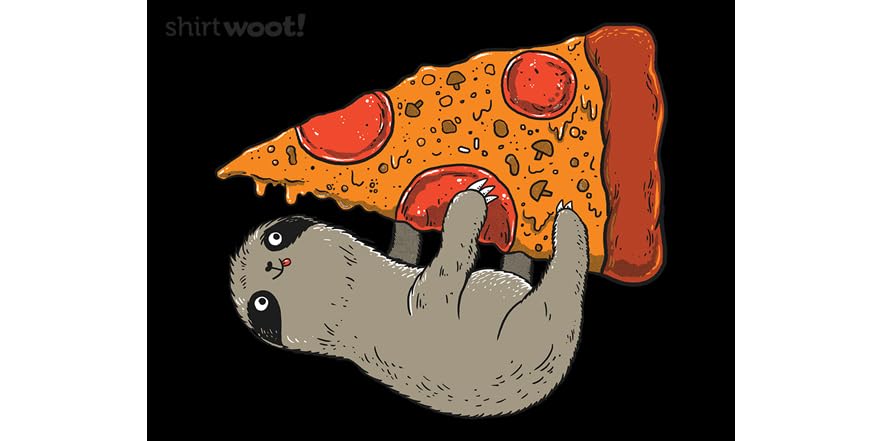 Pizza Sloth