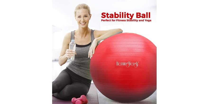 Static Strength Exercise Stability Ball