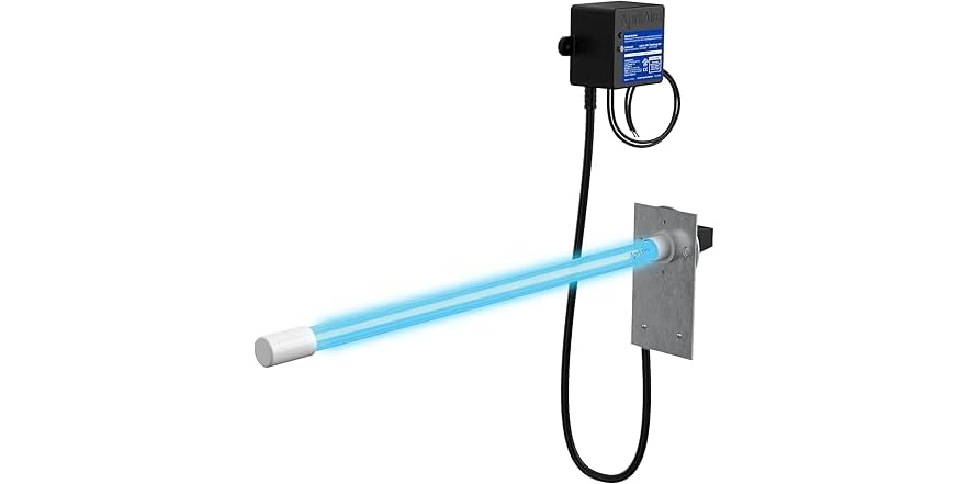 AprilAire AUV24V Residential Whole-House Ultraviolet Light UVC Chemical ...