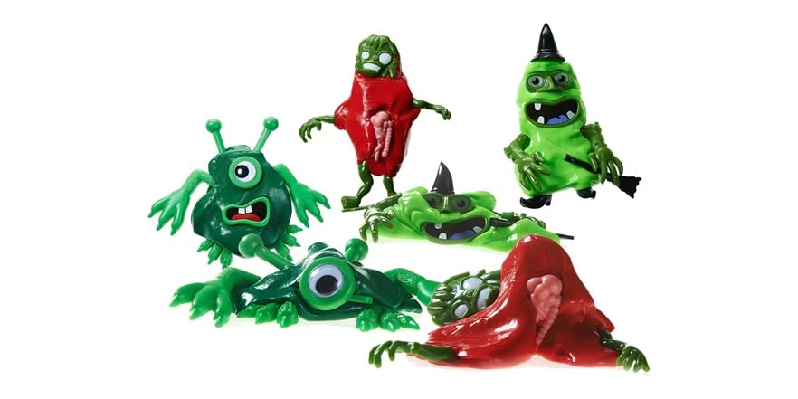 Melting Creature 3-Pk (Witch/Zombie/Monster)