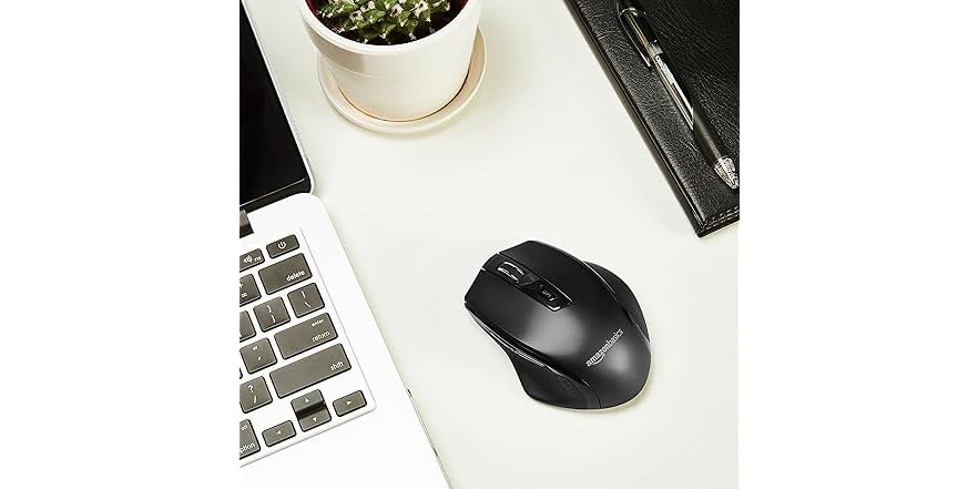 Amazon Basics Ergonomic Wireless Mouses