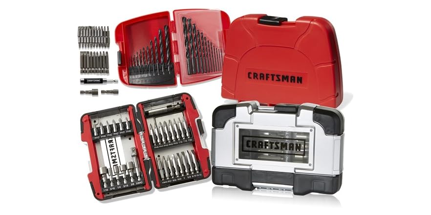 Craftsman 86-Piece Drill/Driver Bit Set