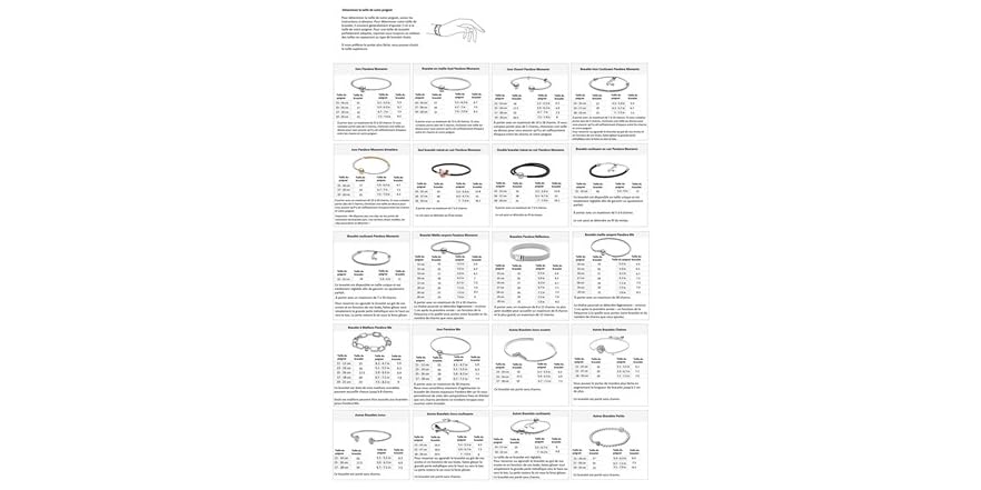 Pandora 590719-20 Bracelet Silver Snake