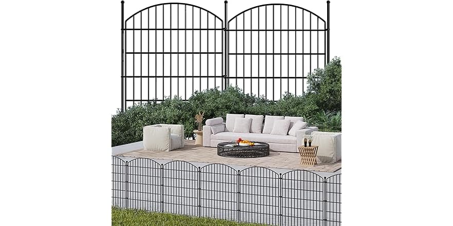 LUCKPRO Garden Fence Panels