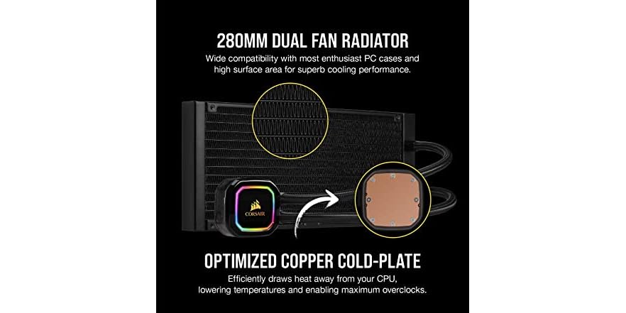 Corsair iCUE H115i RGB Pro XT (Open Box)