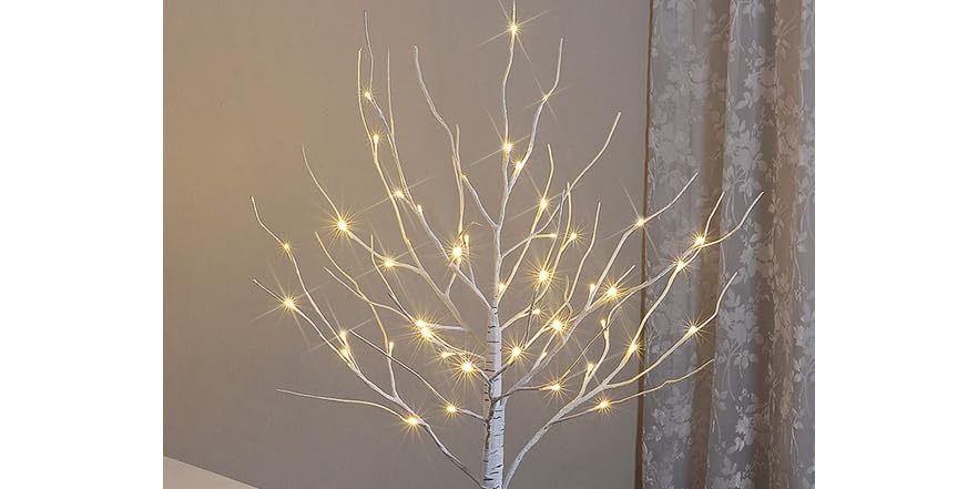 LED Birch Tree