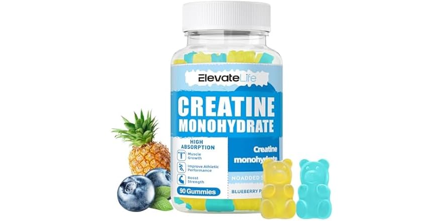 ElevateLife Creatine Monohydrate Gummies