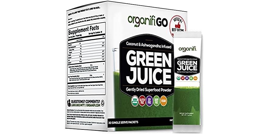 GO Packs Organic Green Supplement Powder