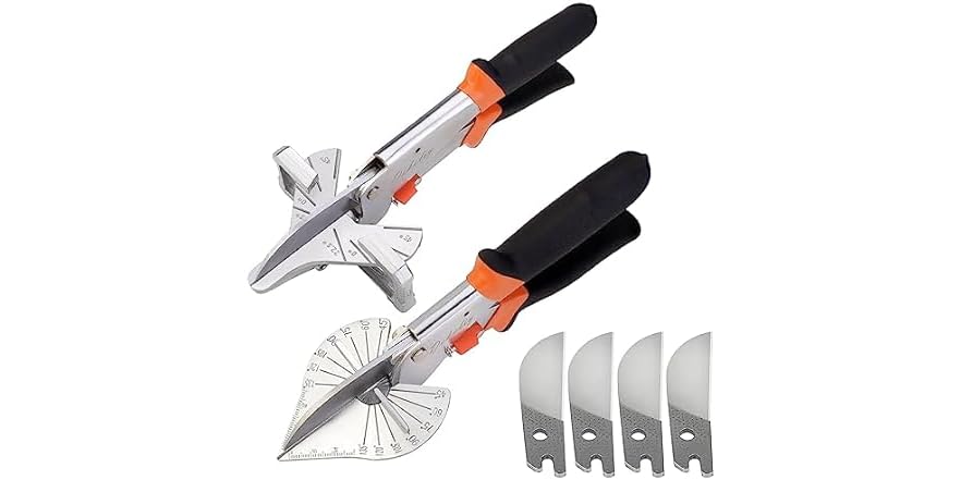 2 Pack Multifunctional Miter Shears