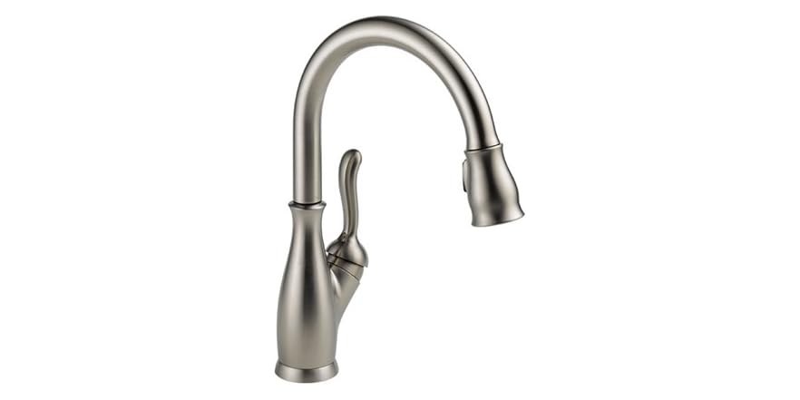 Leland Single Handle Kitchen Faucet, Stainless